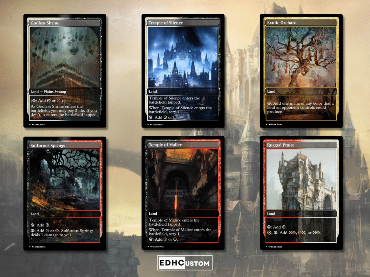 Dark Souls MTG Proxy Commander Deck